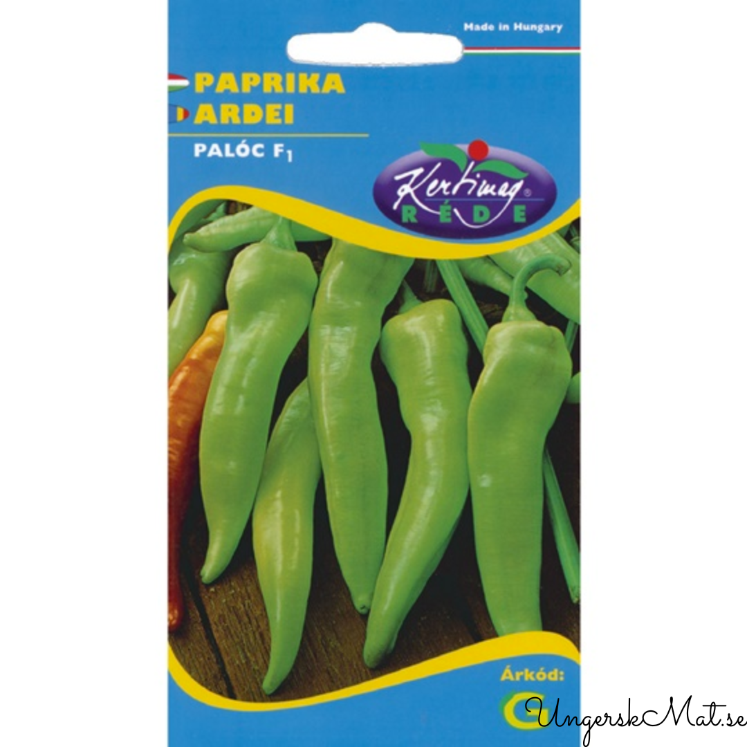 Frö Grön Spetspaprika – UngerskMat.se